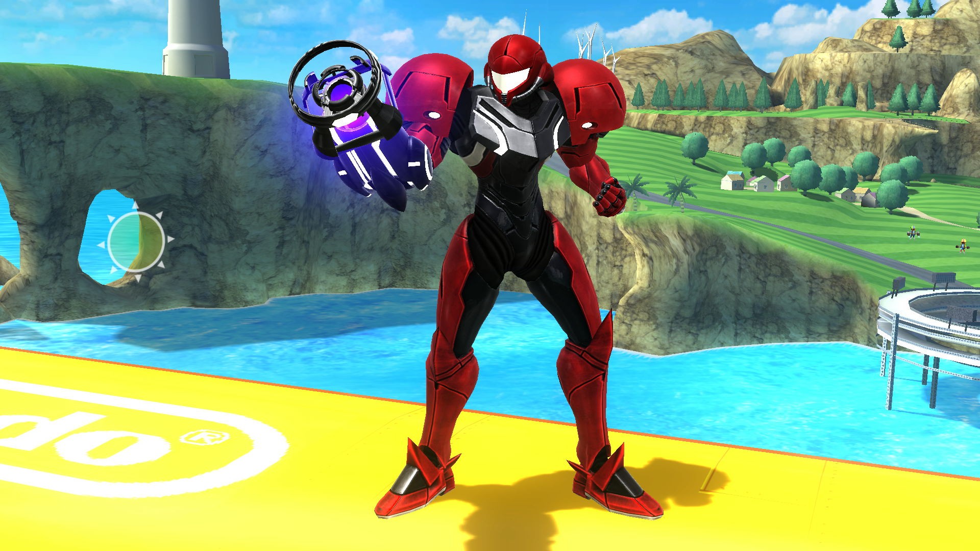 Red/Black/White Nito Samus [Super Smash Bros. (Wii U)] [Mods]