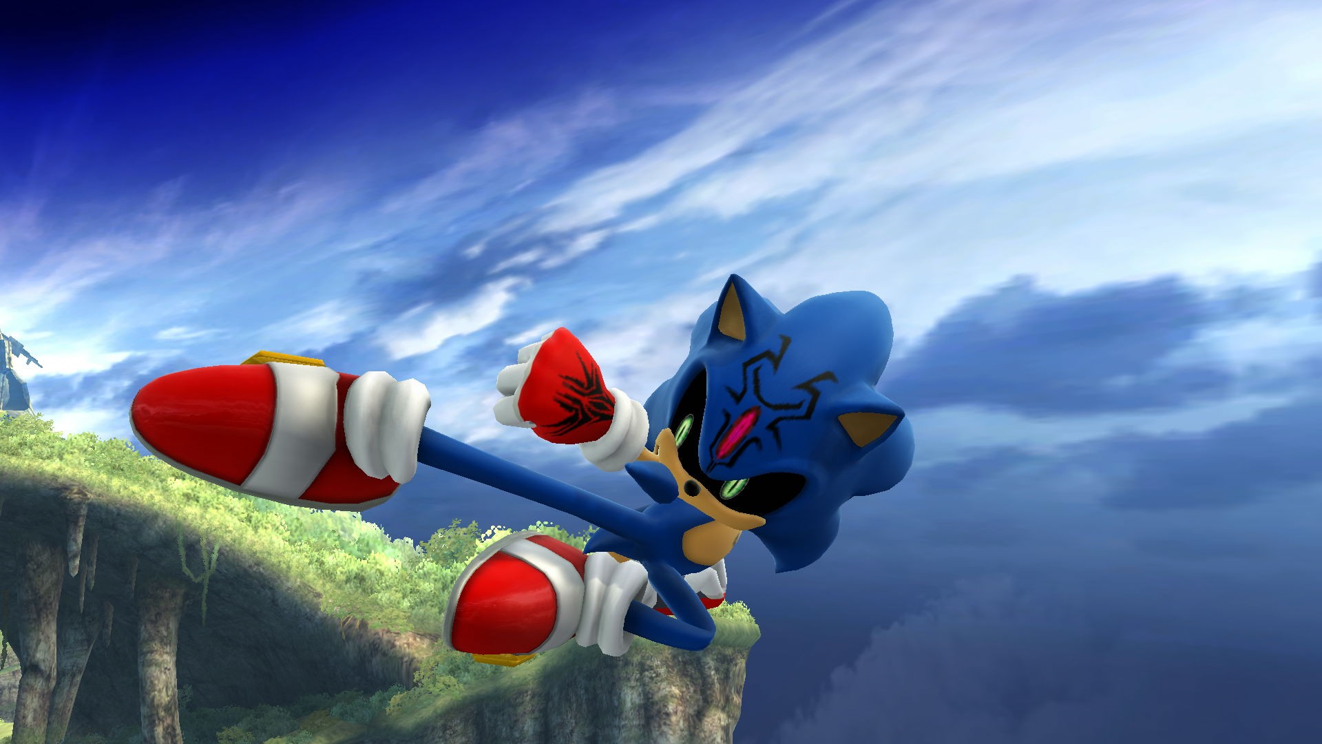 Devil sonic Reborn Mod for Super Smash Bros. (Wii U) | SSB4U Mods