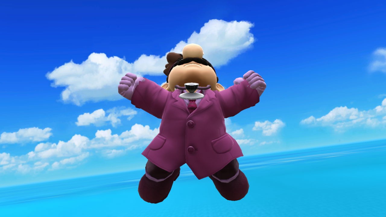 Violet Dr. Mario [Super Smash Bros. (Wii U)] [Mods]