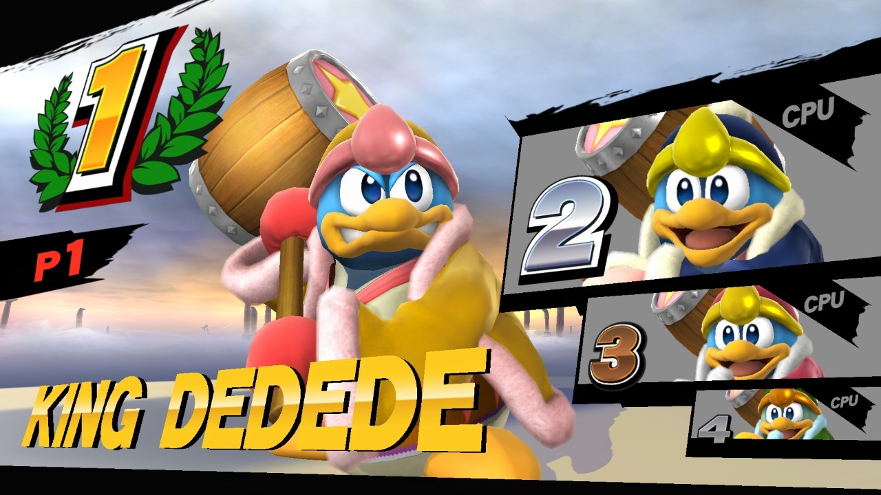 Yellow Coat Dedede [Super Smash Bros. (Wii U)] [Mods]