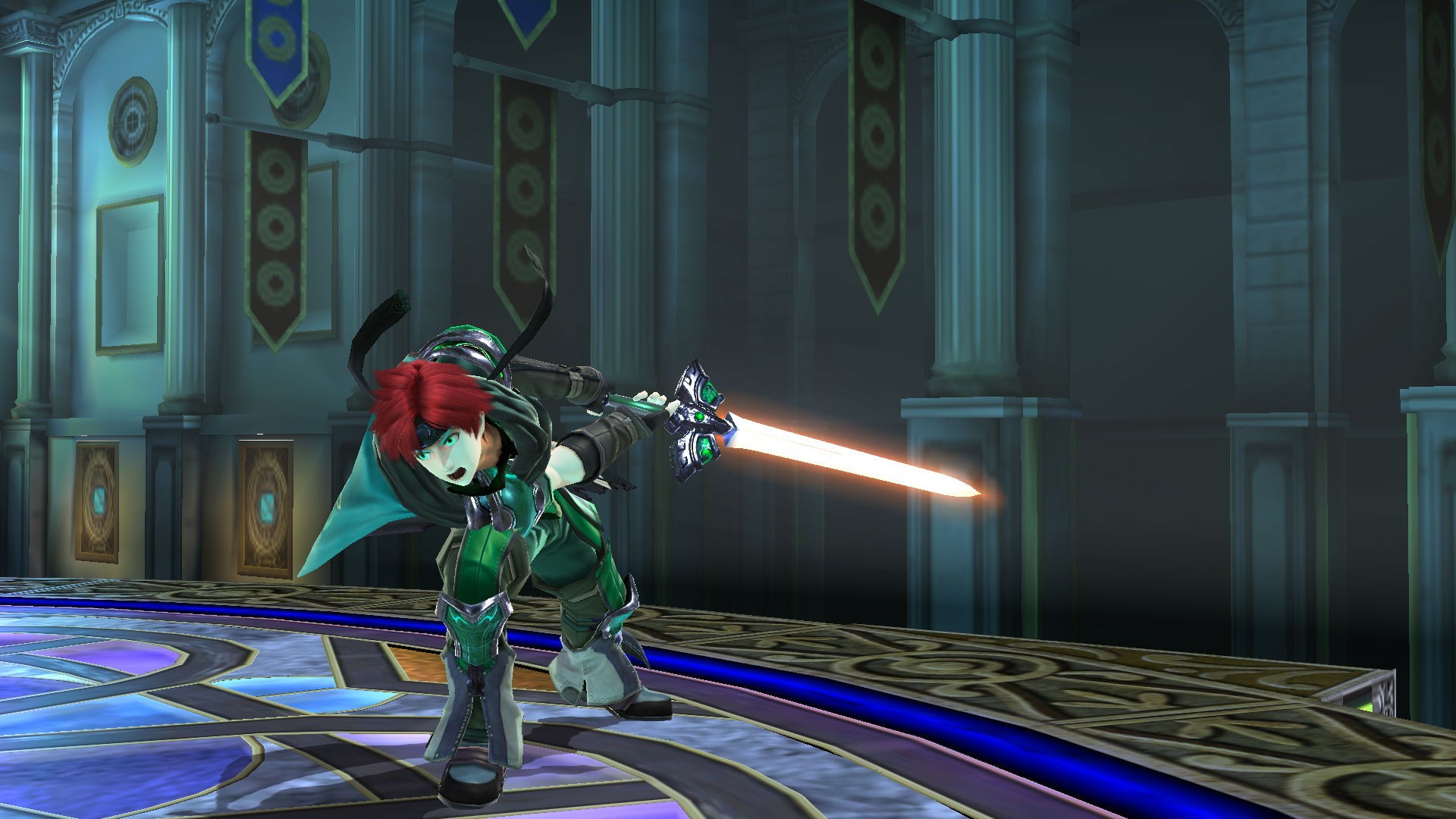Green & Black Roy (Hydra Recolor) Mod for Super Smash Bros. (Wii U ...