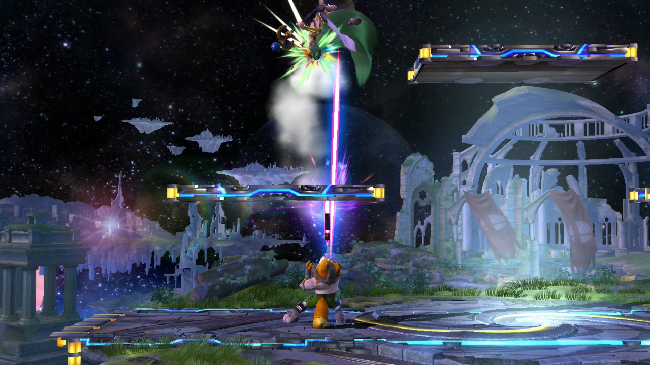 Fox blue laser glow v1 [Super Smash Bros. (Wii U)] [Mods]