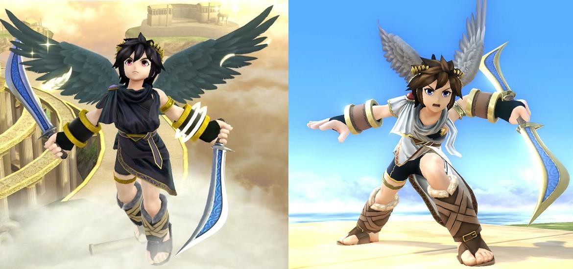 Pit as Pittoo / Pittoo as Pit Mod for Super Smash Bros. (Wii U) | SSB4U ...