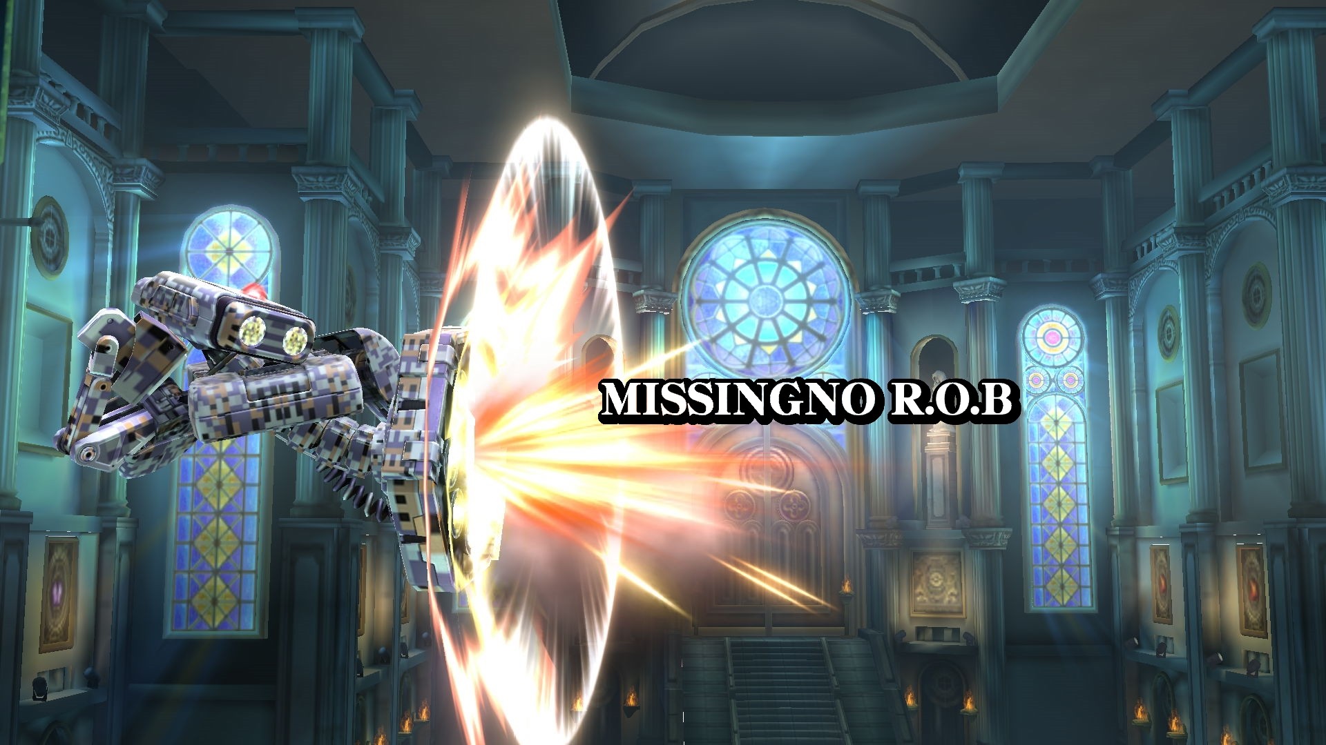 Missingno R.O.B [Super Smash Bros. (Wii U)] [Mods]