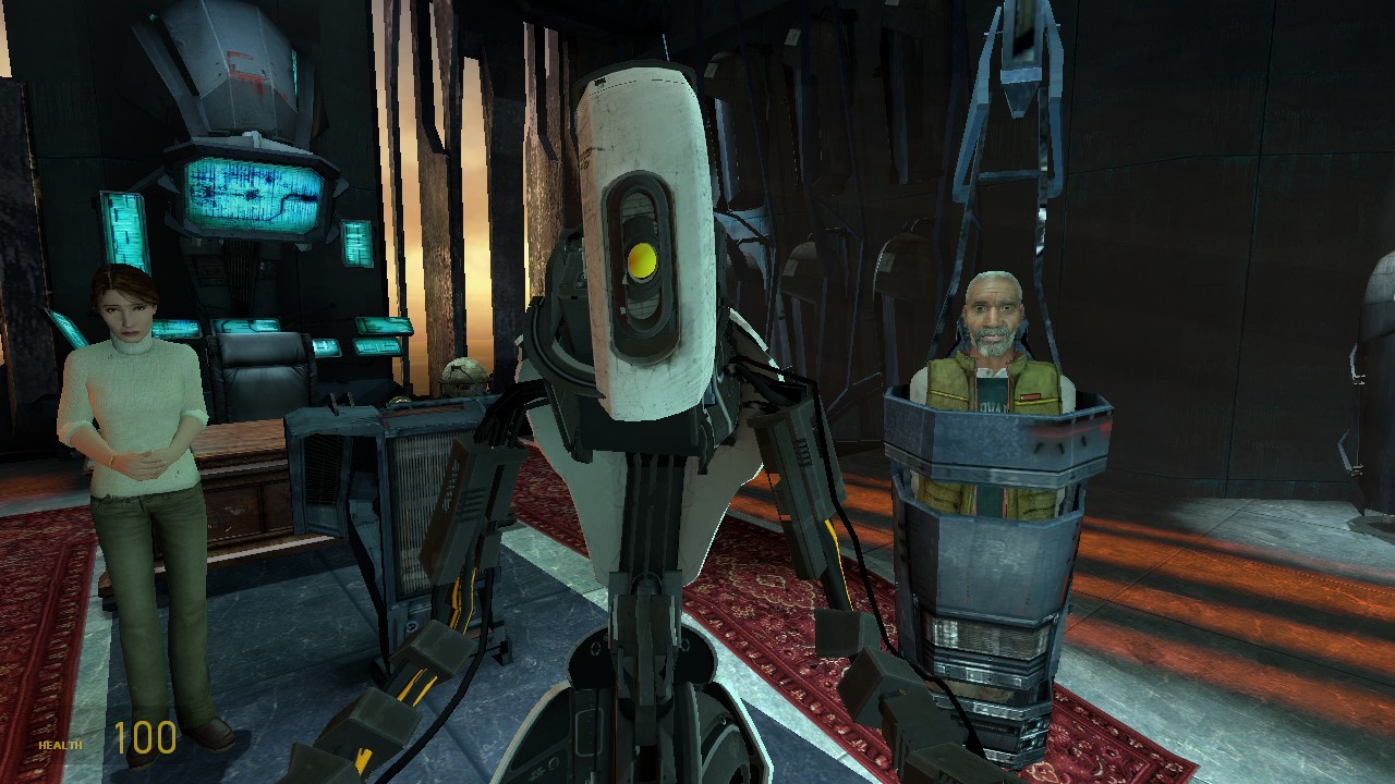 GLaDOS as Breen Mod for Half-Life 2 | HL2 Mods