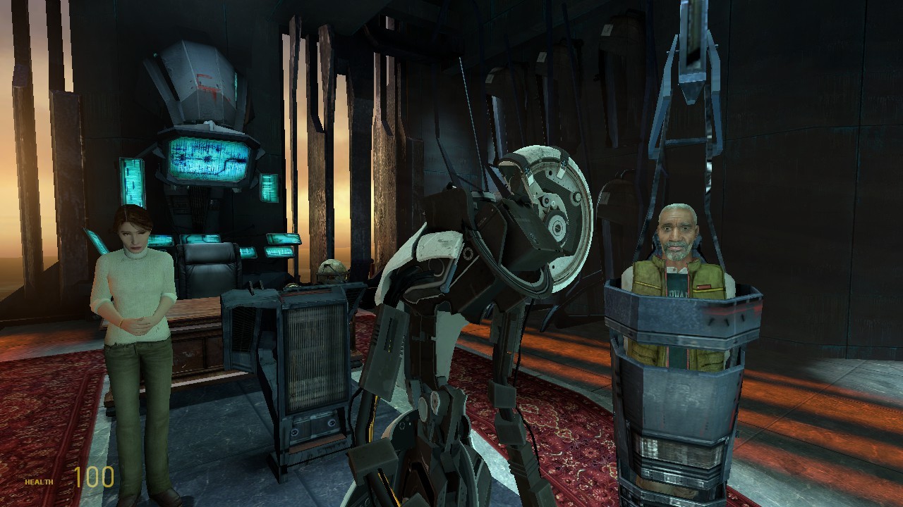 GLaDOS as Breen Mod for Half-Life 2 | HL2 Mods