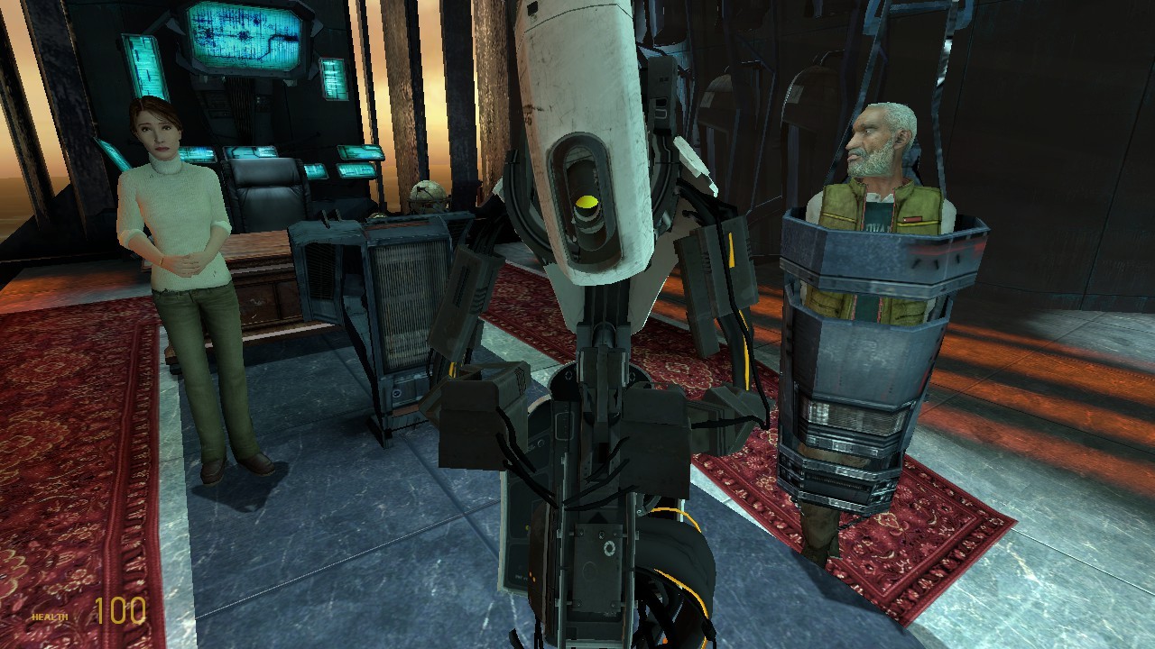 GLaDOS as Breen Mod for Half-Life 2 | HL2 Mods