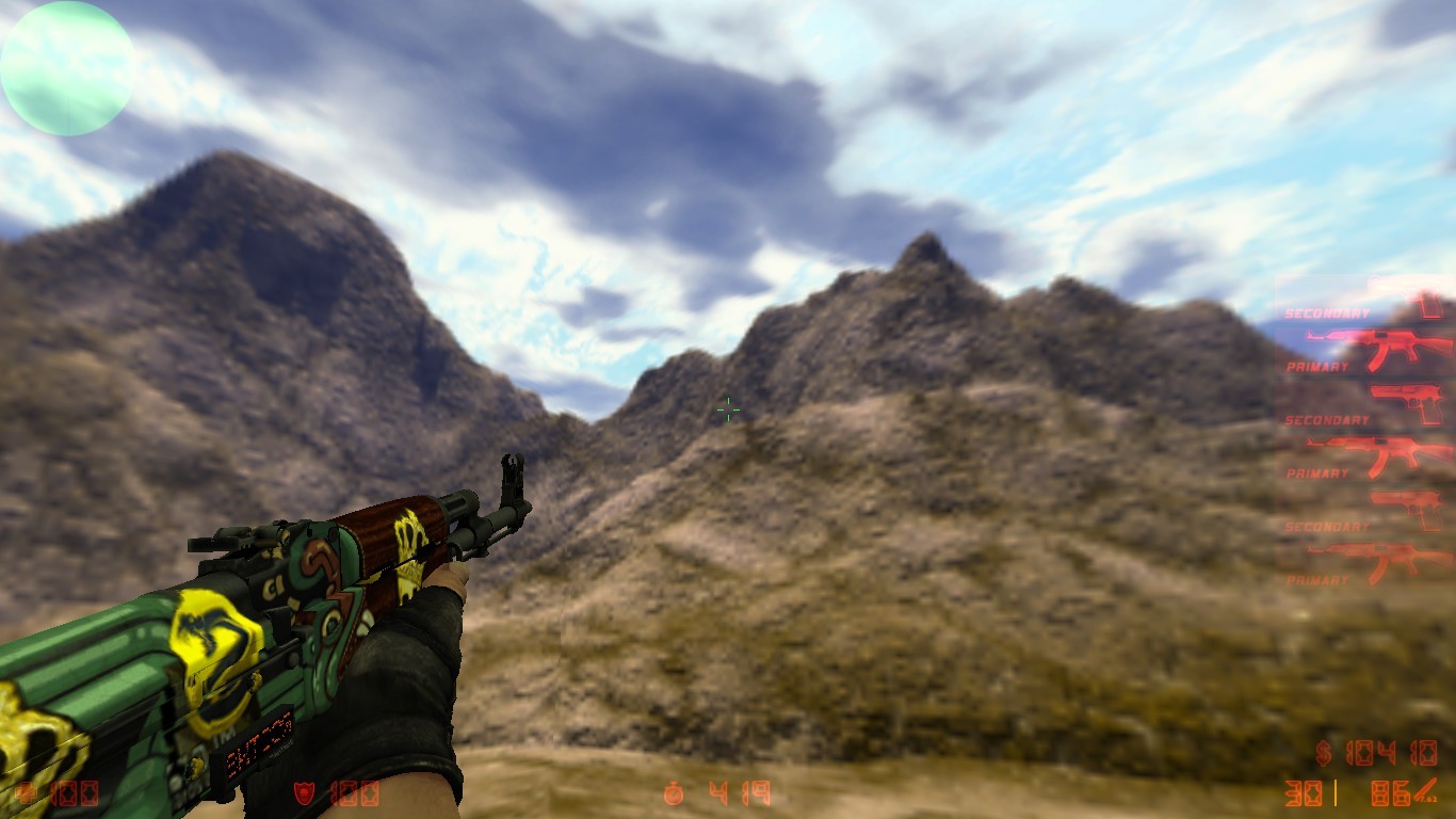 THE RED HUD BY z0bx(MERITON) Mod for Counter-Strike 1.6 | CS1.6 Mods