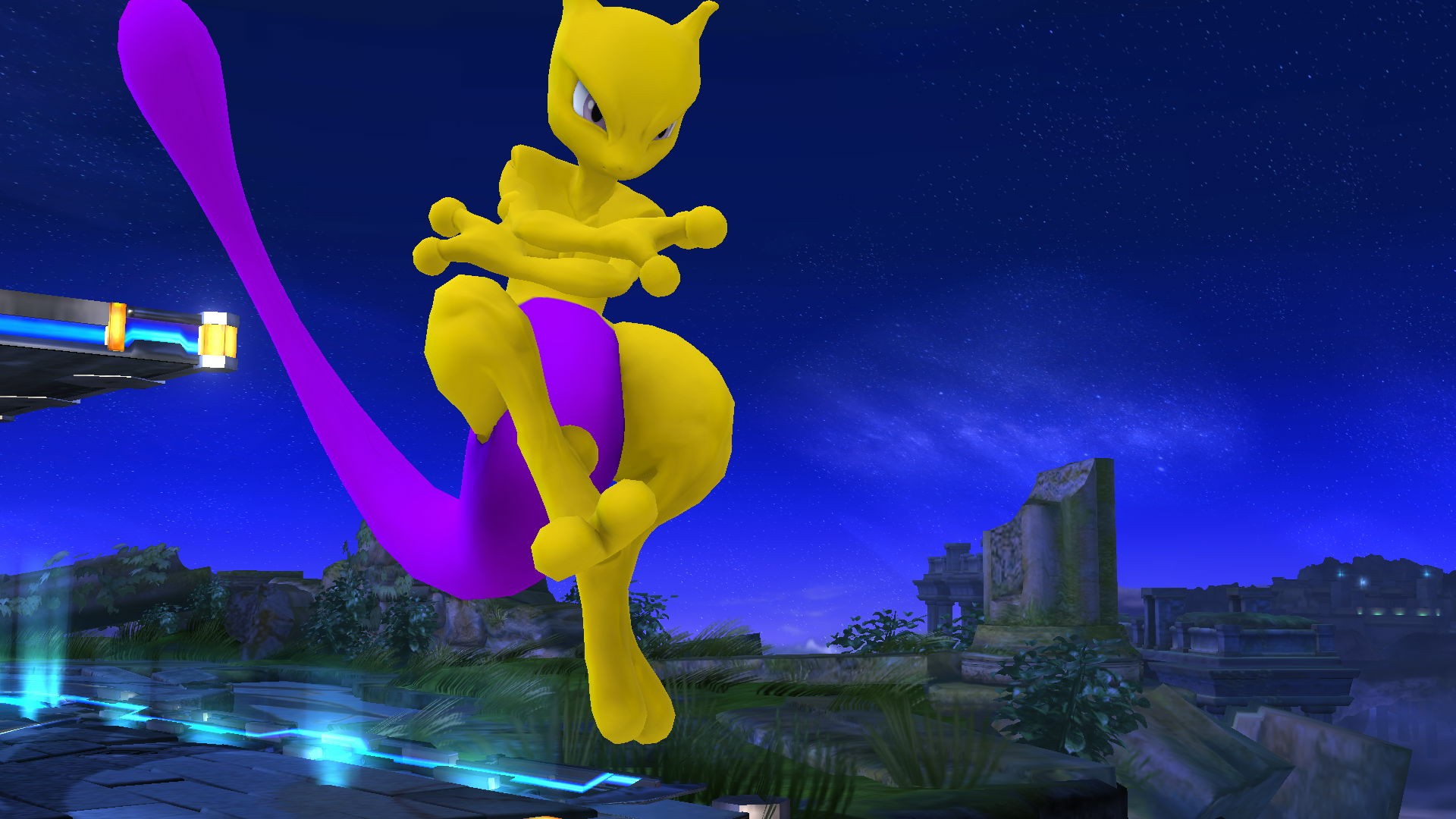 Gold and purple mewtwo Mod for Super Smash Bros. (Wii U) | SSB4U Mods