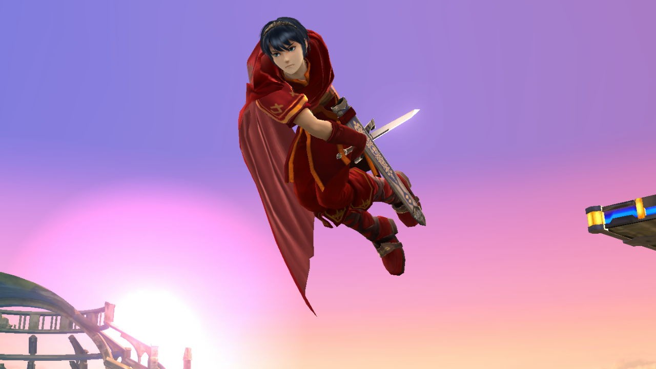 Better Red Marth [Super Smash Bros. (Wii U)] [Mods]