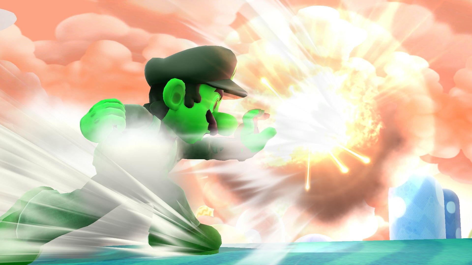 Gameboy Green Mario Mod for Super Smash Bros. (Wii U) | SSB4U Mods