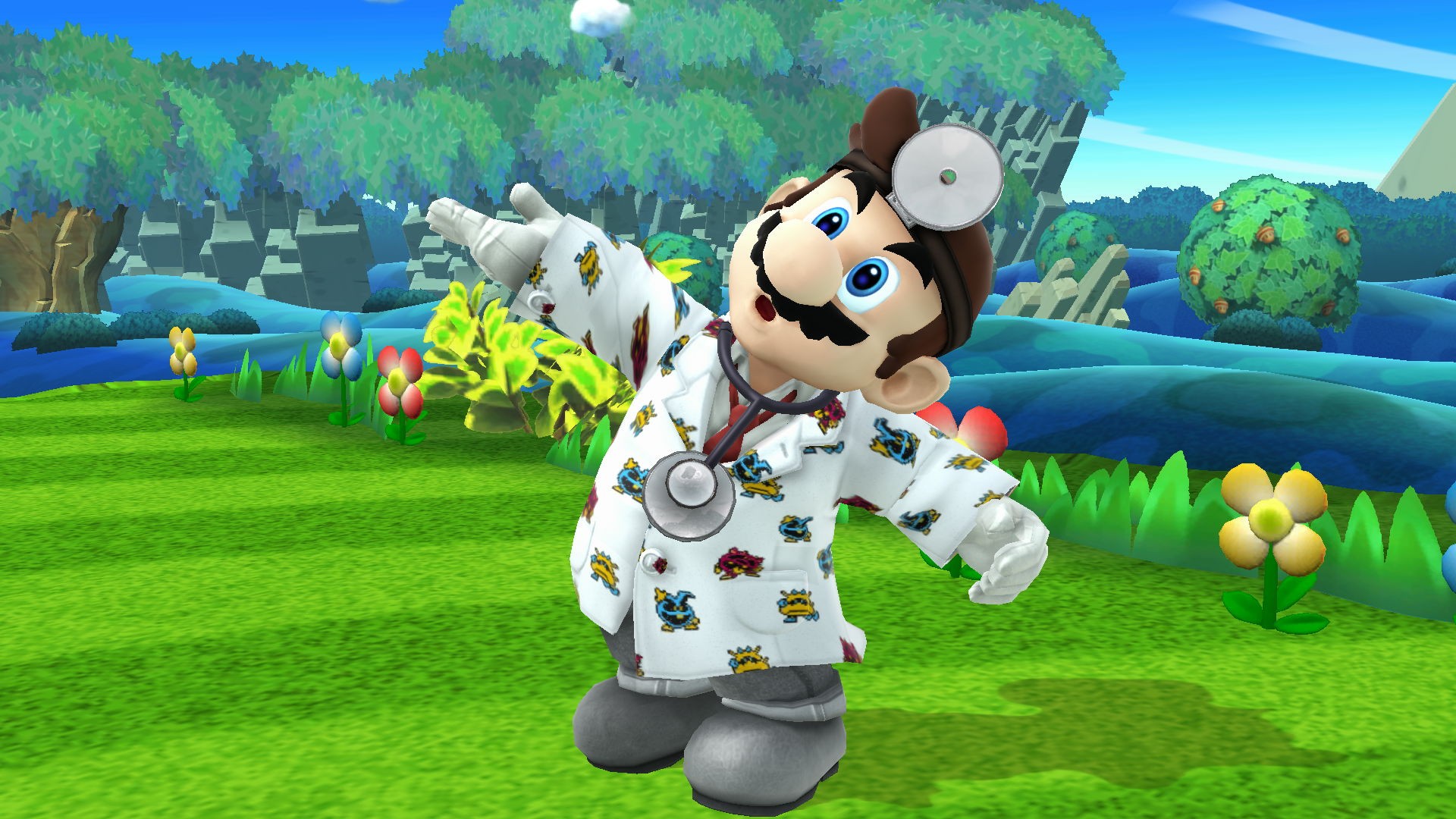Virus Dr. Mario [Super Smash Bros. (Wii U)] [Mods]