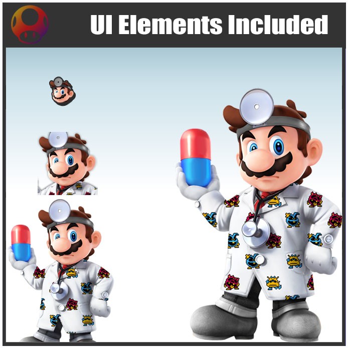 Virus Dr. Mario [Super Smash Bros. (Wii U)] [Mods]