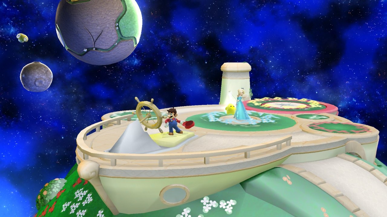 Starship Mario (stage) [Super Smash Bros. (Wii U)] [Mods]