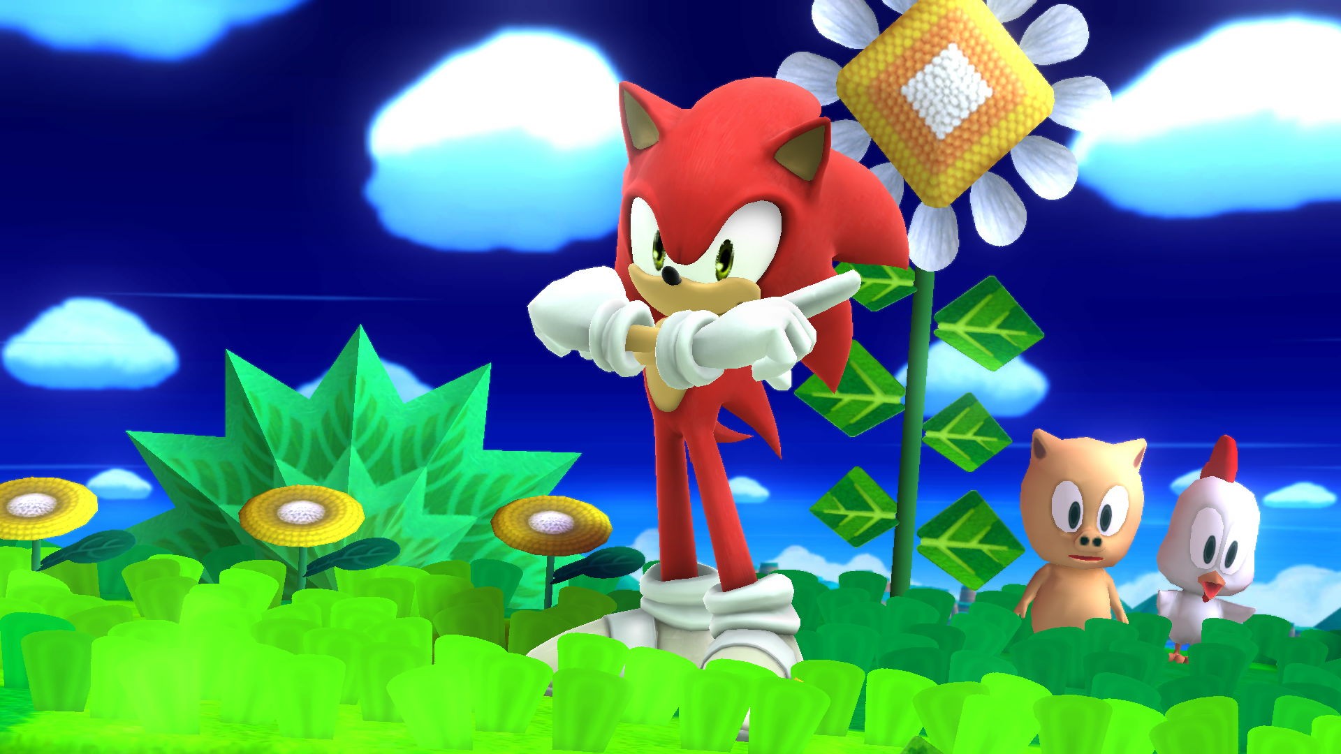 Fire Sonic Mod for Super Smash Bros. (Wii U) | SSB4U Mods