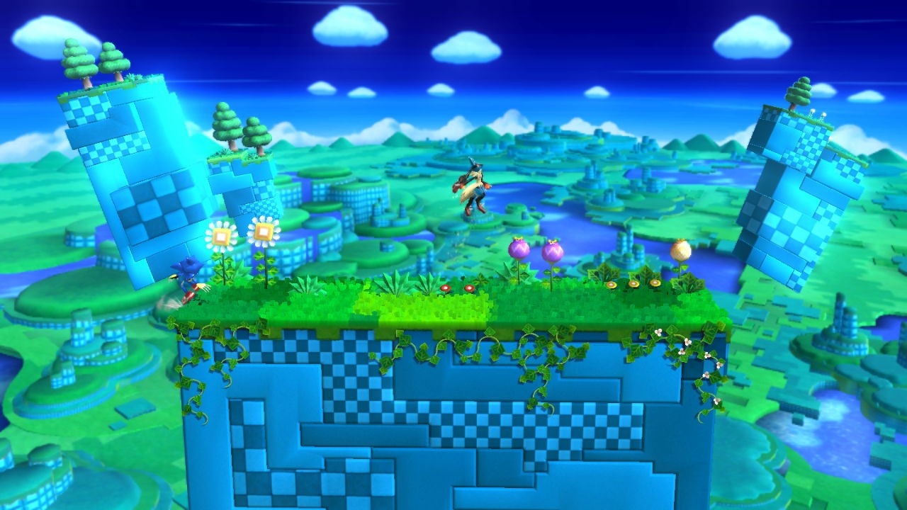 Hill Top Zone - Windy Omega [Super Smash Bros. (Wii U)] [Mods]
