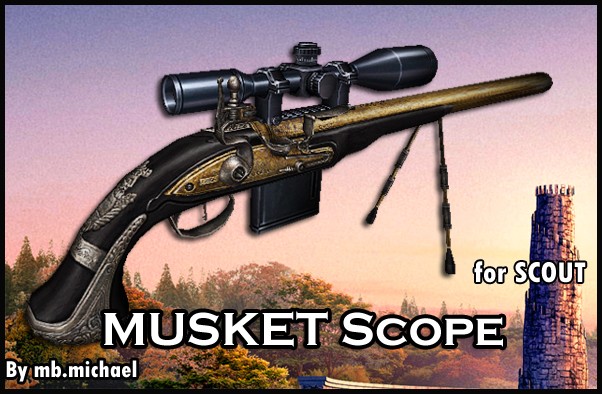 Musket Scope Mod for Counter-Strike 1.6 | CS1.6 Mods
