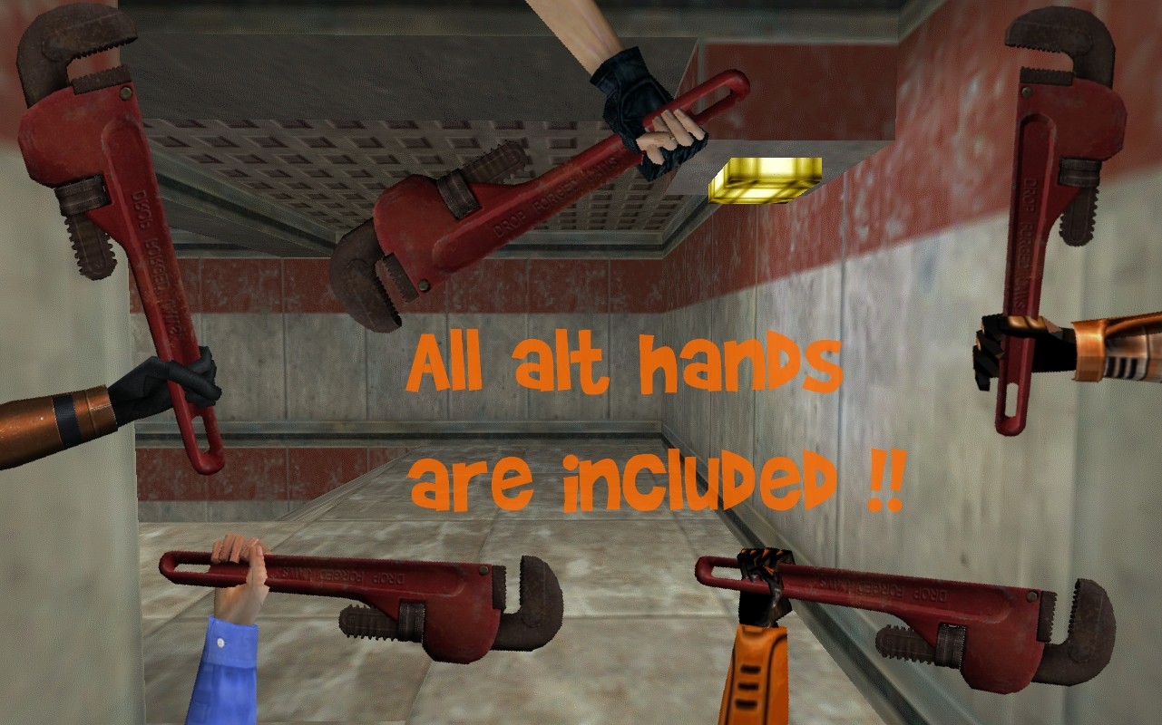 DeadPixel's Pipe Wrench Mod for Half-Life: Opposing Force | HL:OF Mods