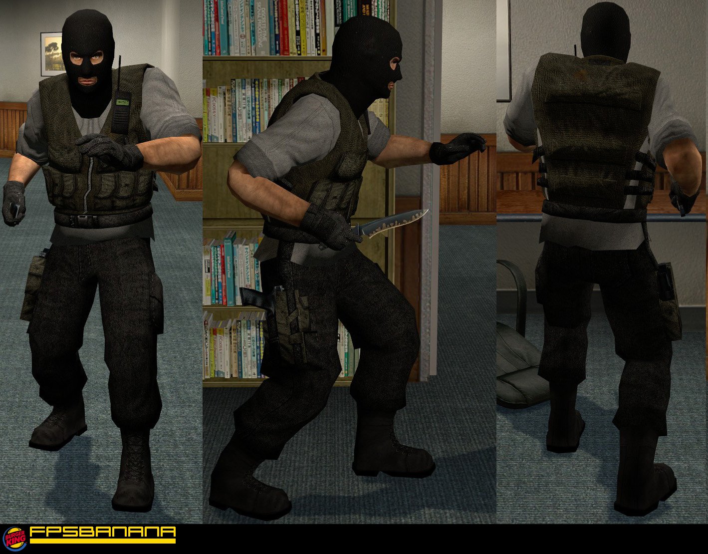 Counter Strike Source Terrorist Models