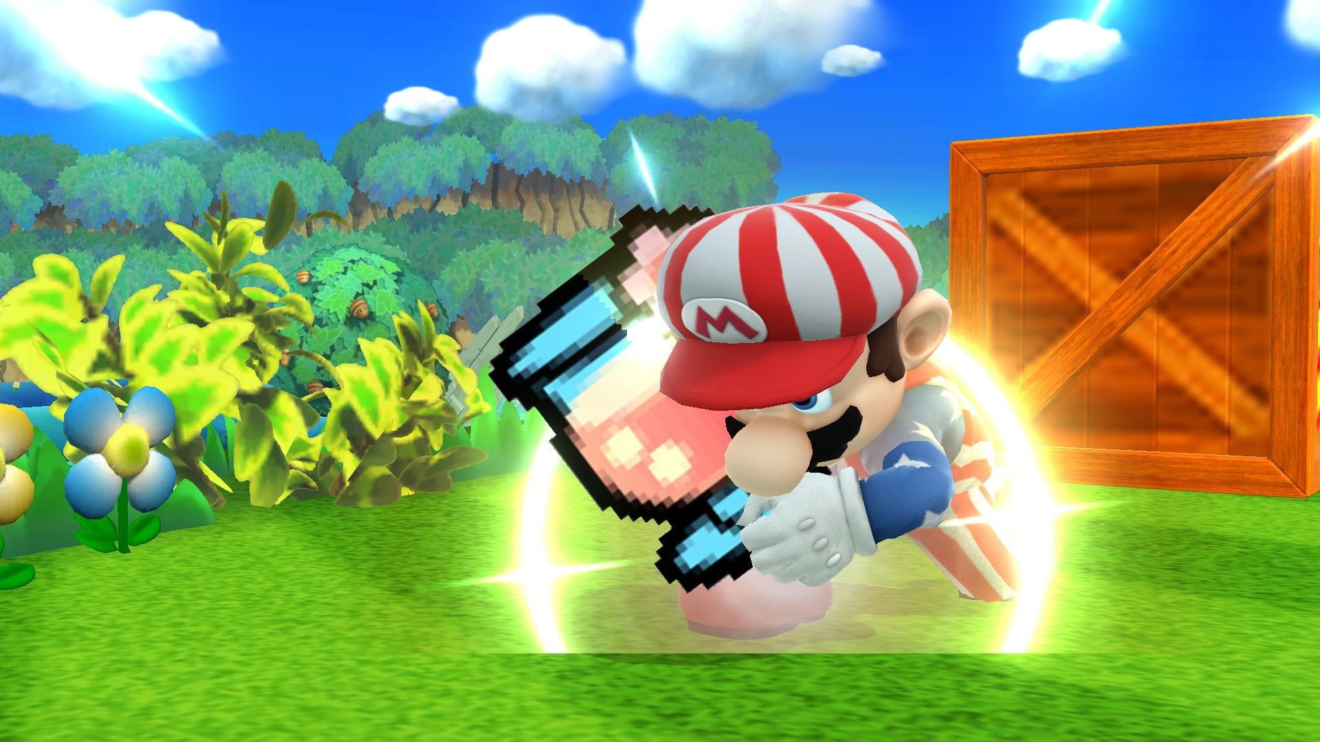 Super Paper Mario Food [Super Smash Bros. (Wii U)] [Mods]