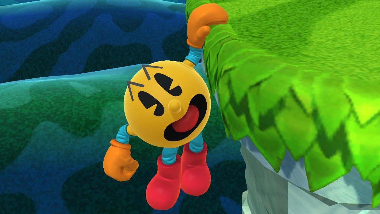 Light Blue Wristband PAC-MAN [Super Smash Bros. (Wii U)] [Mods]