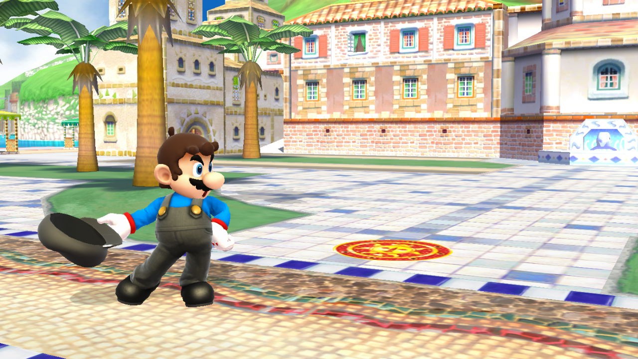 SSB4 - StrIkeR Mario [Super Smash Bros. (Wii U)] [Mods]