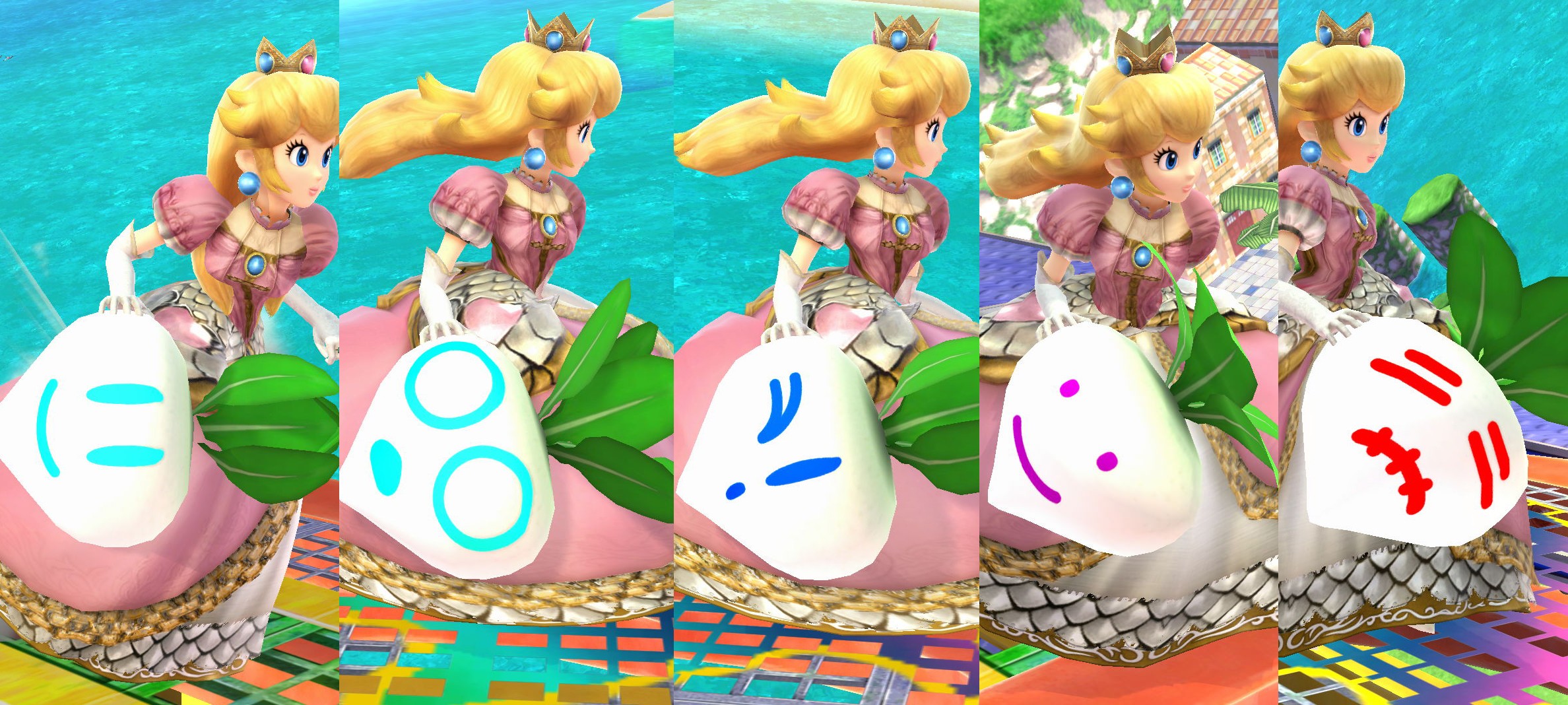 Color Coded Turnips [Super Smash Bros. (Wii U)] [Mods]
