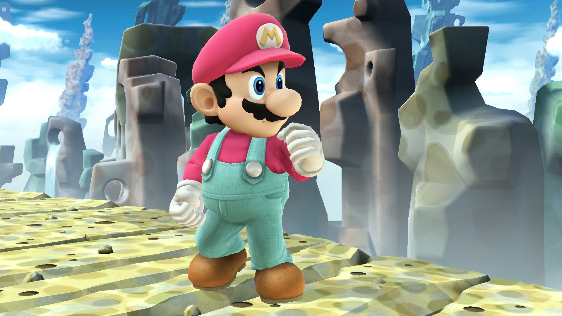 SMW Mario Palette Mod for Super Smash Bros. (Wii U) | SSB4U Mods