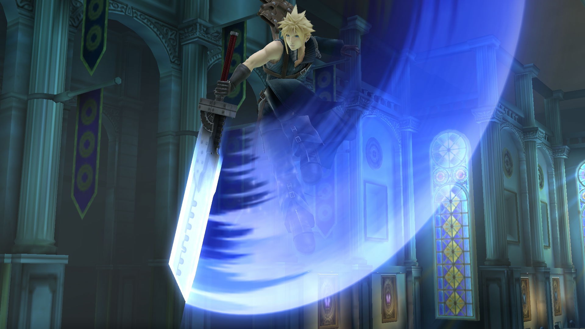 The Blue Effects + Blue Trails Mod for Cloud [Super Smash Bros. (Wii U ...