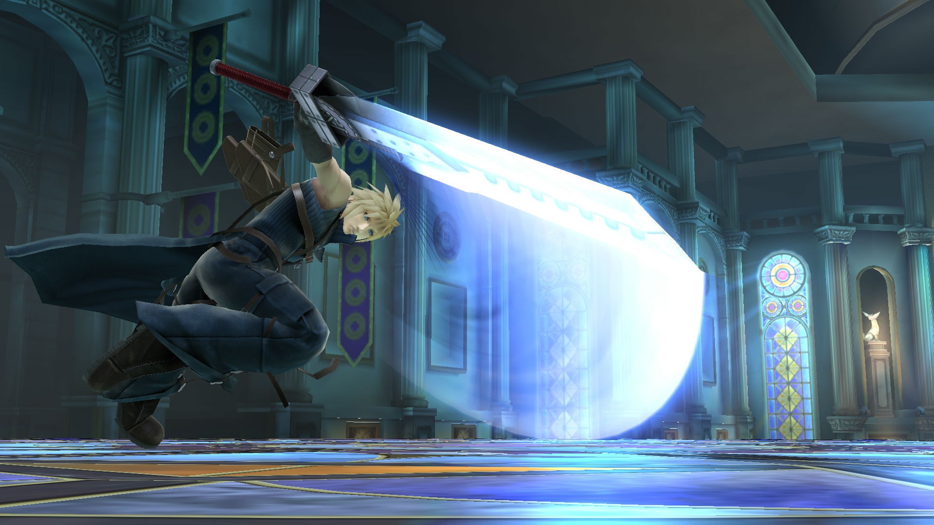 The Blue Effects + Blue Trails Mod for Cloud [Super Smash Bros. (Wii U ...