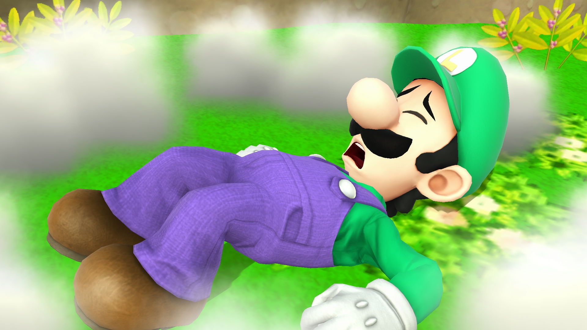 SMW Luigi Palette [Super Smash Bros. (Wii U)] [Mods]