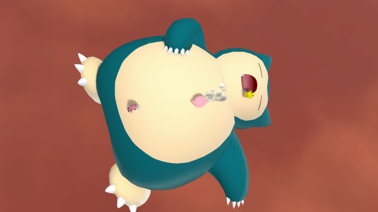 Poke Floats Remake: Snorlax Mod for Super Smash Bros. (Wii U) | SSB4U Mods