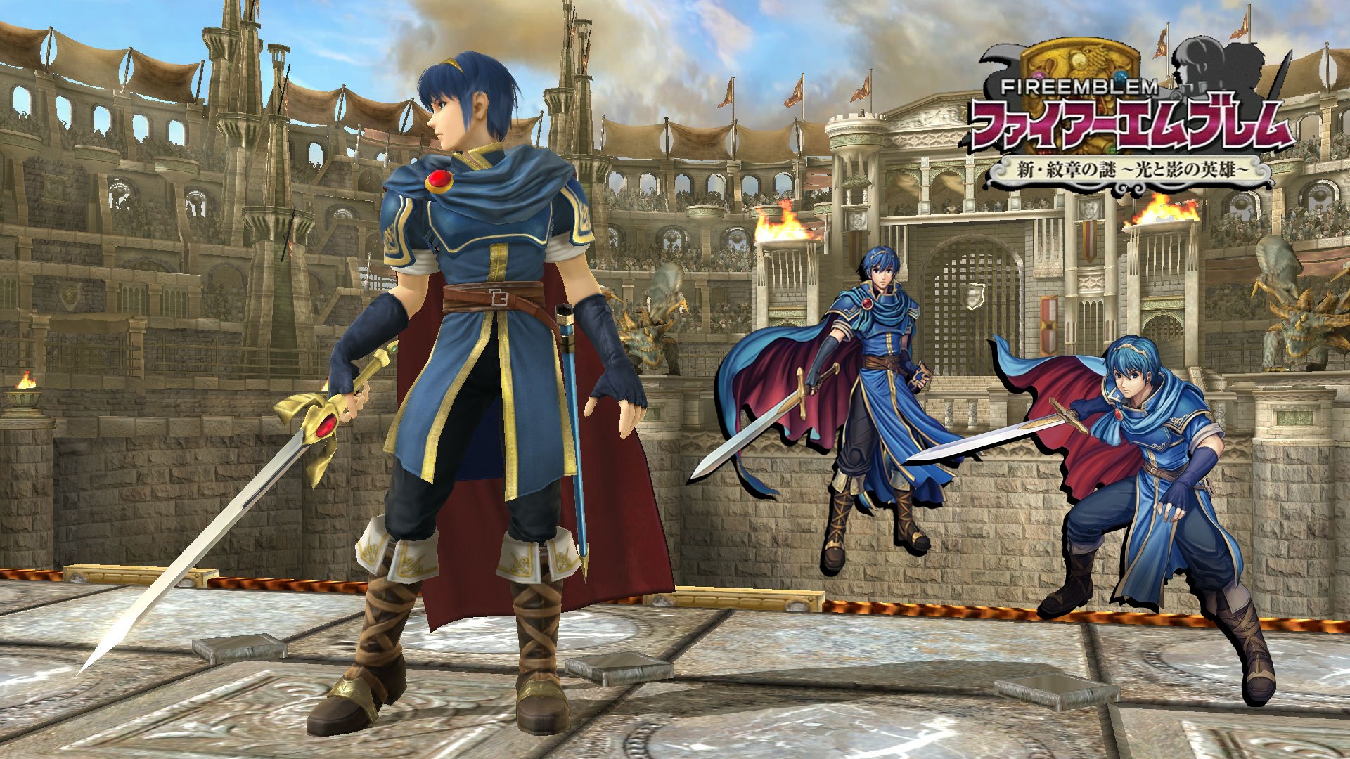 FE12 Marth [Super Smash Bros. (Wii U)] [Mods]