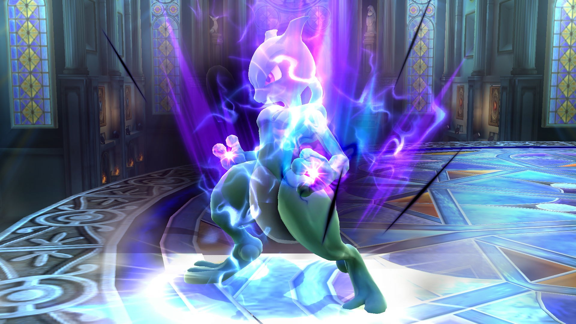 Green & Black Mewtwo (Hydra Recolor) V1.1 [Super Smash Bros. (Wii U ...