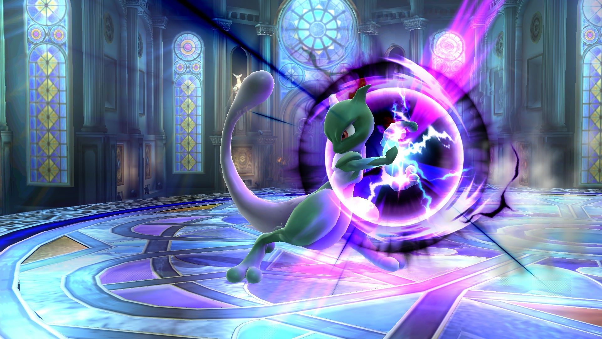 Green & Black Mewtwo (Hydra Recolor) V1.1 [Super Smash Bros. (Wii U ...