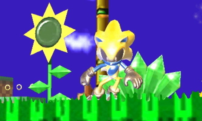Inverted Sonic [Super Smash Bros. (3DS)] [Mods]