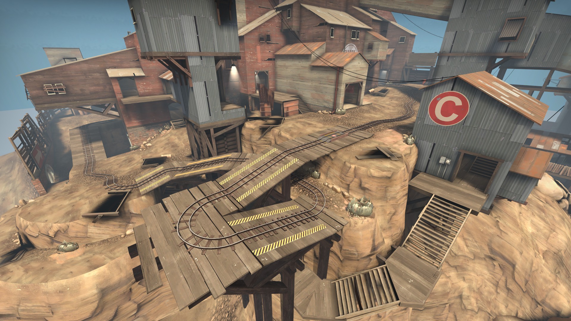 Tf2 Port to CS:GO - Pl_Upward [Counter-Strike: Global Offensive] [Mods]