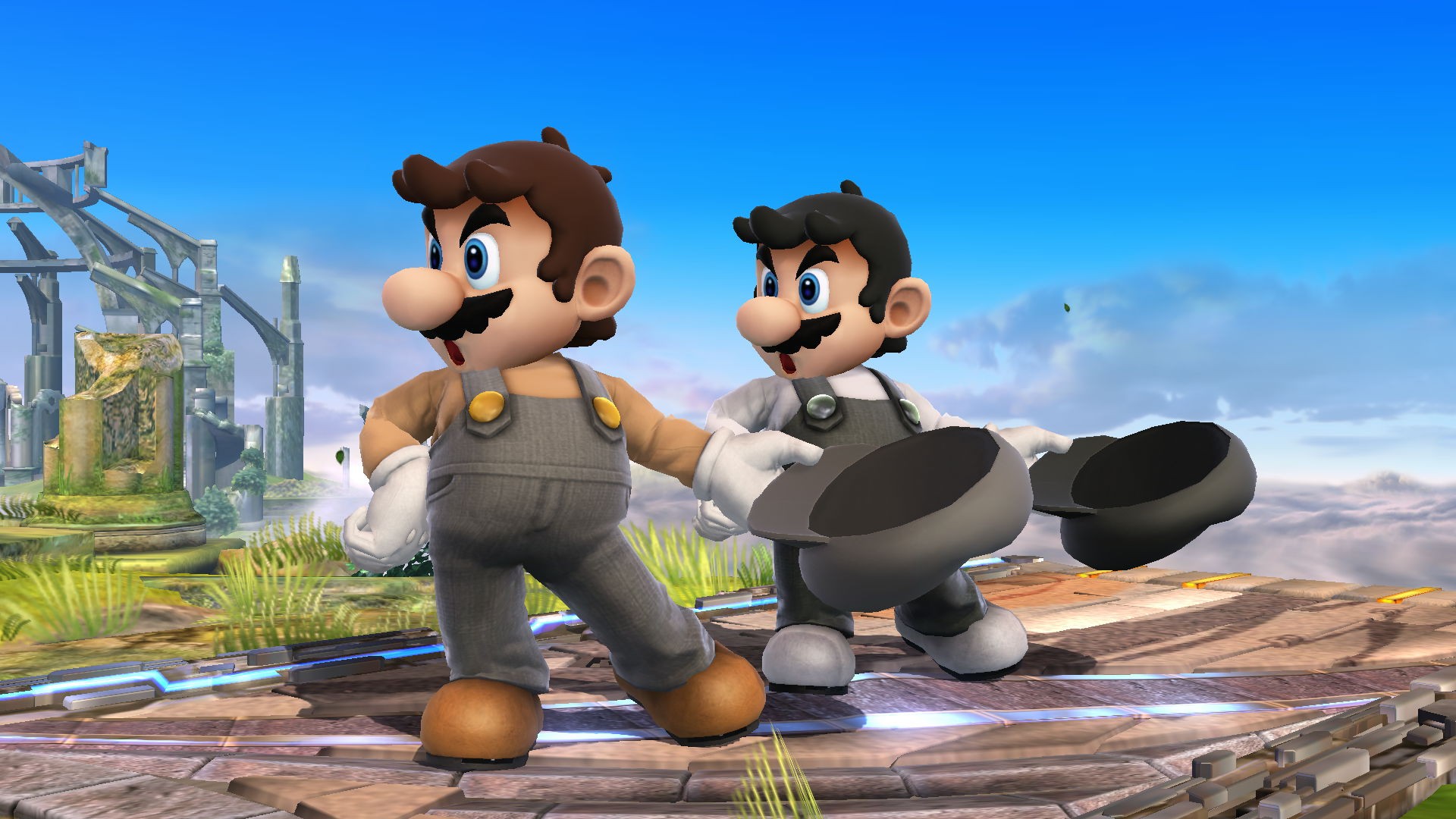 Hammer Mario Two-Pack [Super Smash Bros. (Wii U)] [Mods]