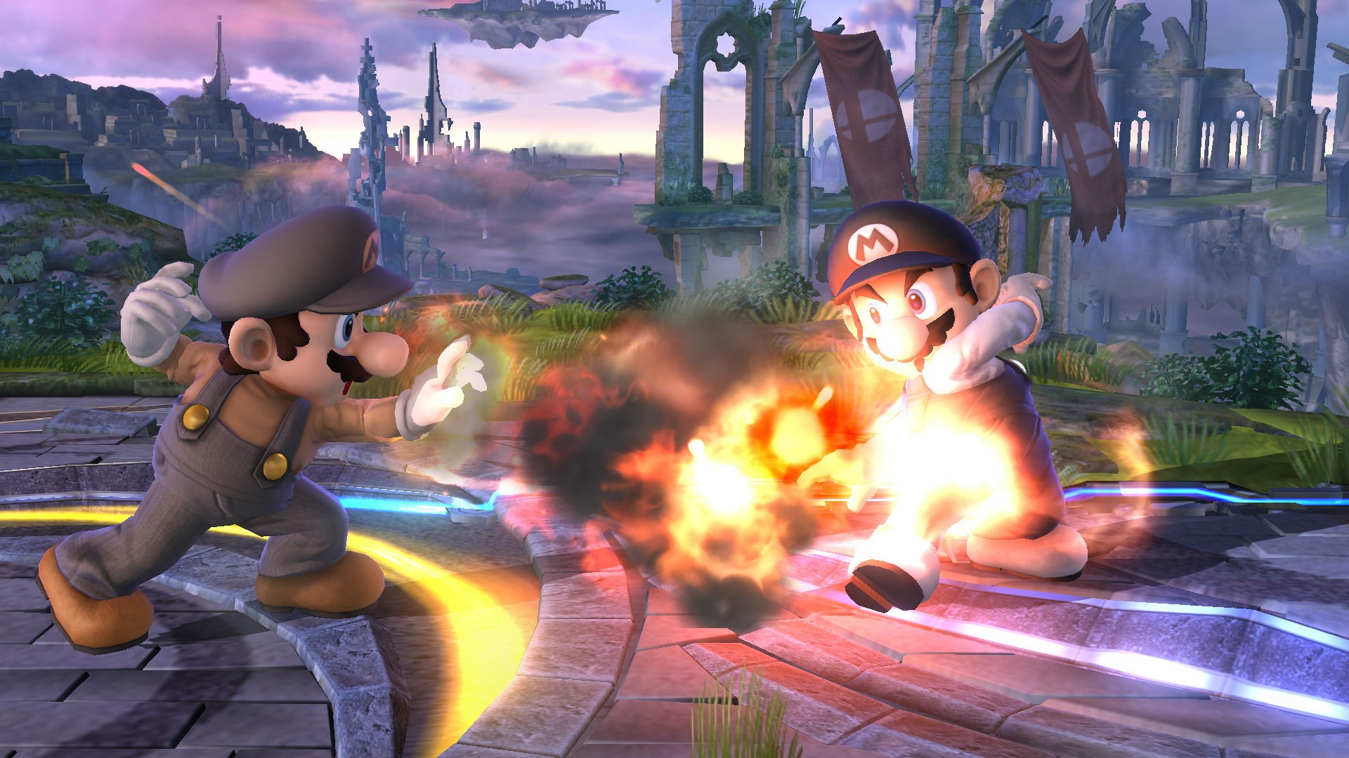 Hammer Mario Two-Pack [Super Smash Bros. (Wii U)] [Mods]