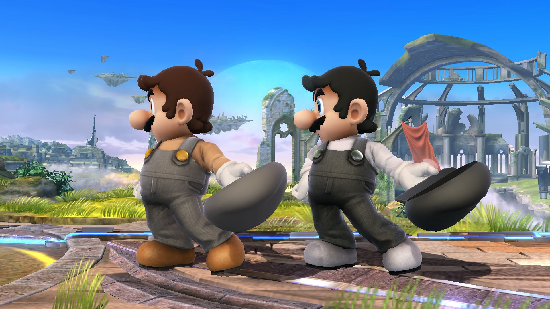 Hammer Mario Two-Pack [Super Smash Bros. (Wii U)] [Mods]