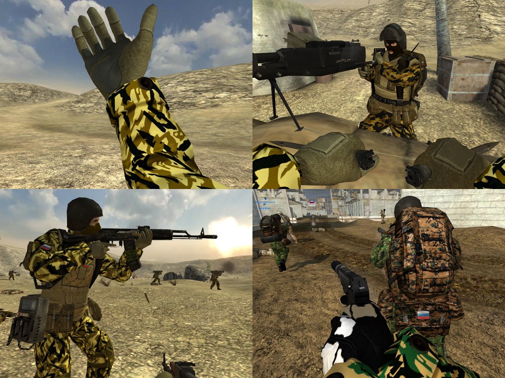 Spetsnaz Super Texture Pack Mod for Battlefield 2 | BF2 Mods