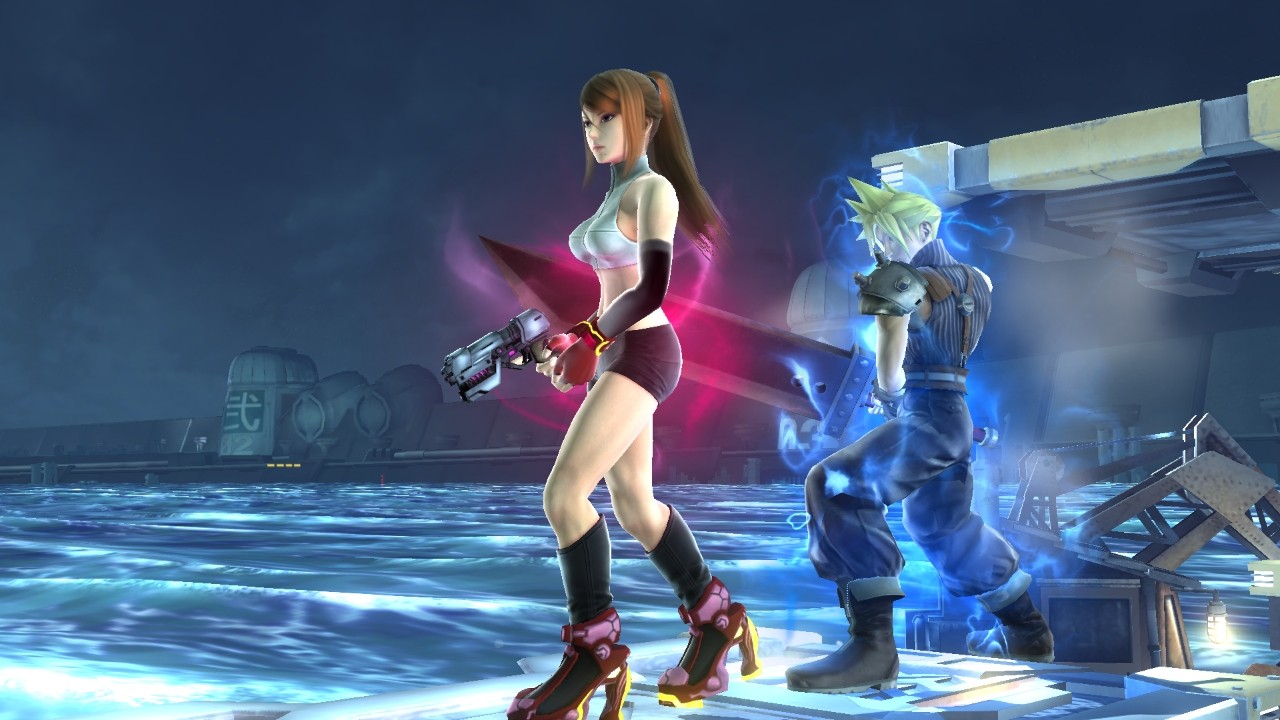 Tifa ZSS Mod for Super Smash Bros. (Wii U) | SSB4U Mods