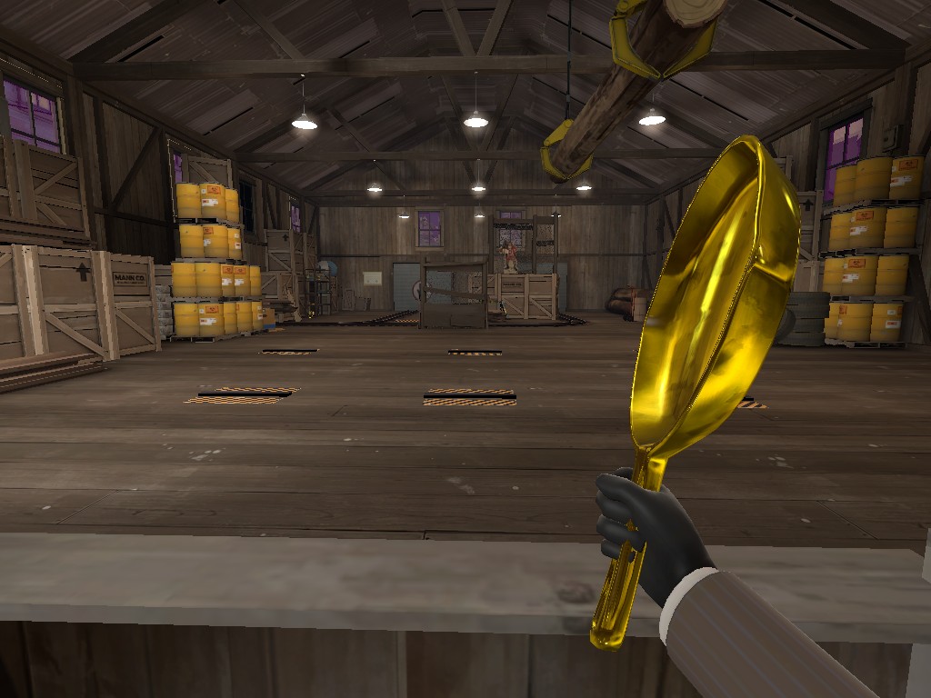 Prinny Machete to Golden Frying Pan Mod for Team Fortress 2 | TF2 Mods