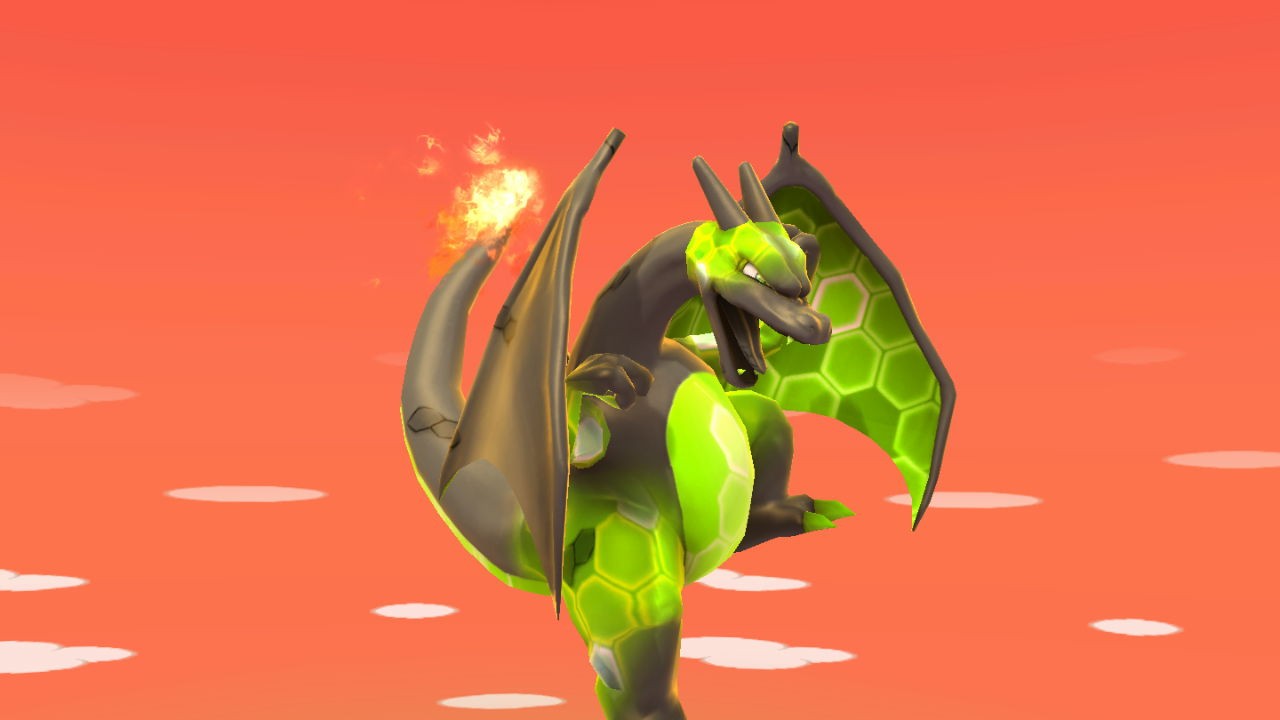 Zygarde Charizard Skin [Super Smash Bros. (Wii U)] [Mods]