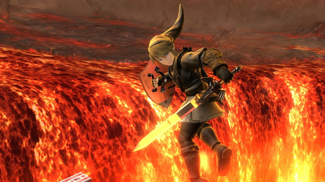 Pure Black Link [Super Smash Bros. (Wii U)] [Mods]