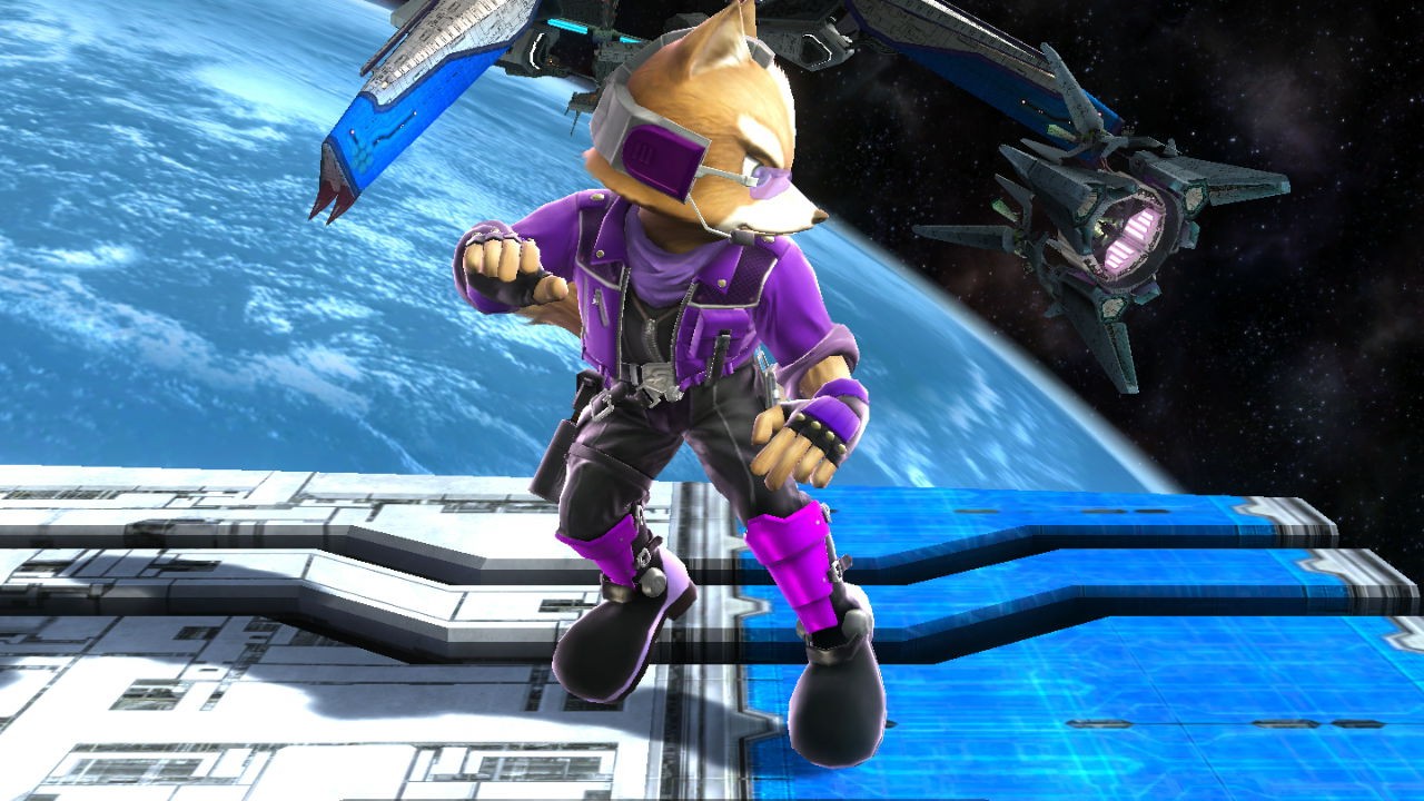 Purple Fox. Mod for Super Smash Bros. (Wii U) | SSB4U Mods