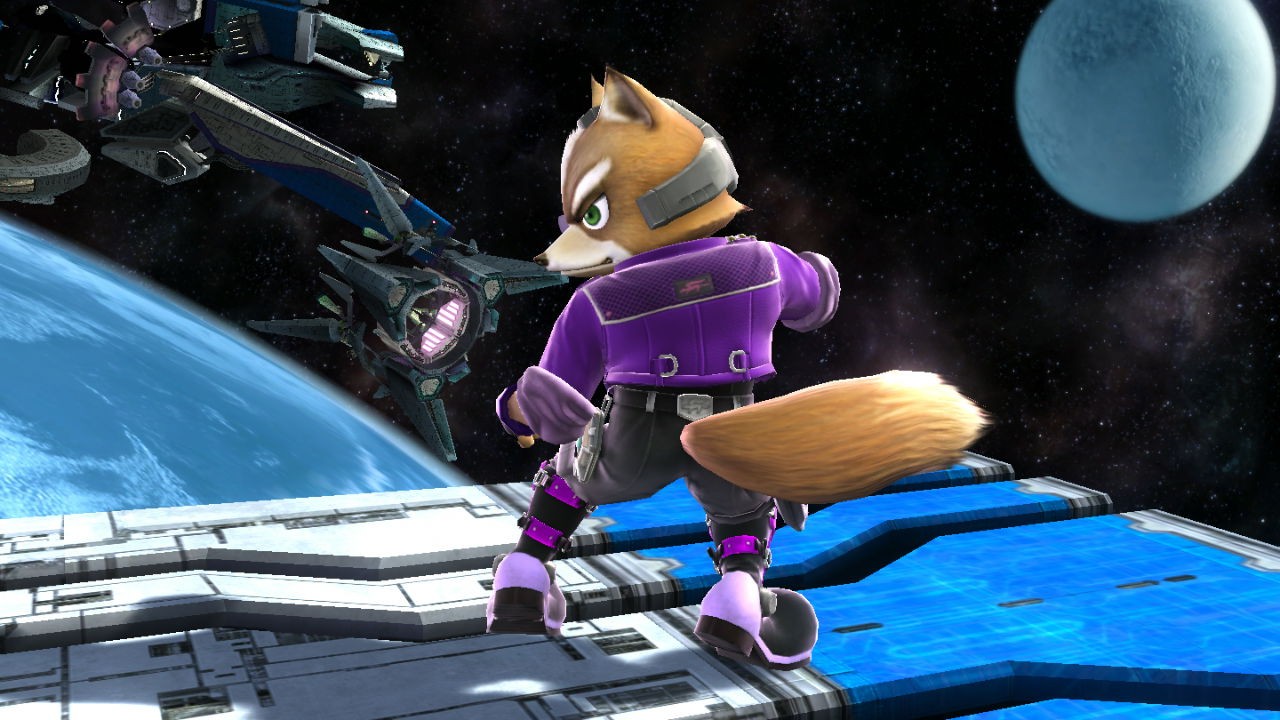 Purple Fox. Mod for Super Smash Bros. (Wii U) | SSB4U Mods