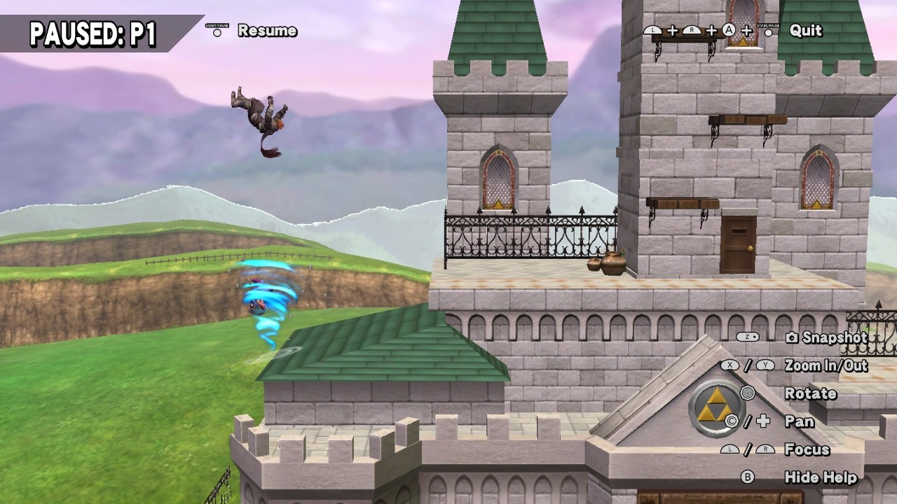 Project M Hyrule Castle HD Model Import Mod for Super Smash Bros. (Wii ...