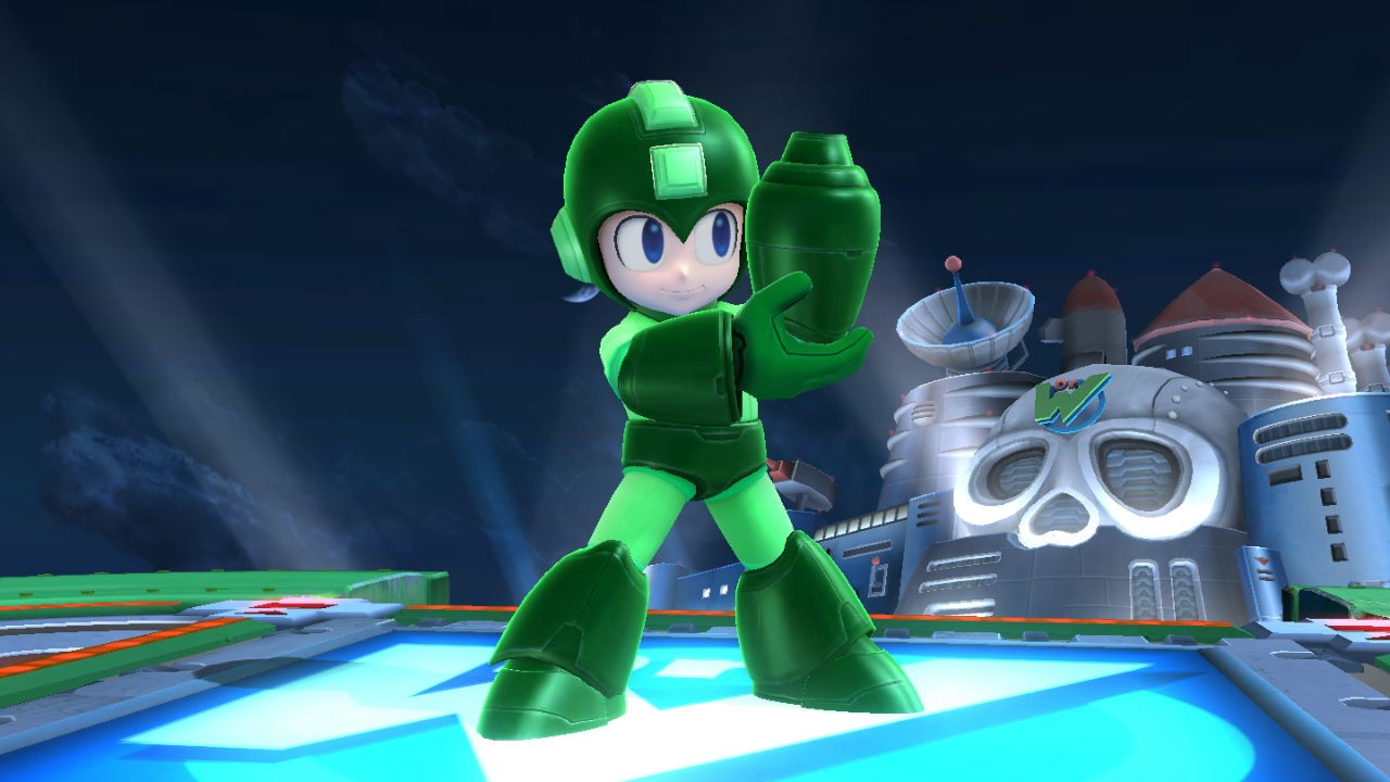 Greener Green Mega Man [Super Smash Bros. (Wii U)] [Mods]