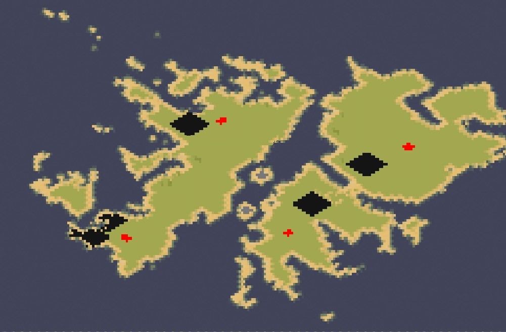 Falk Islands map for Ra2 Yuri's Revenge [Command & Conquer: Red Alert 2 ...